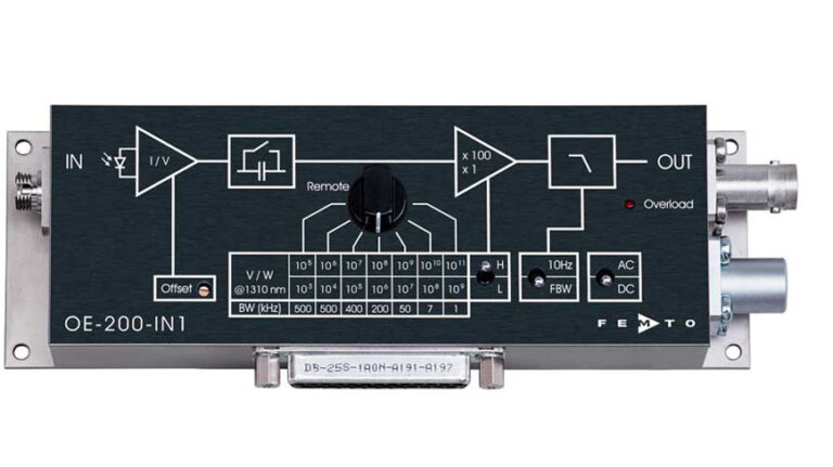 FEMTO® - Low-noise amplifier modules for scientific applications